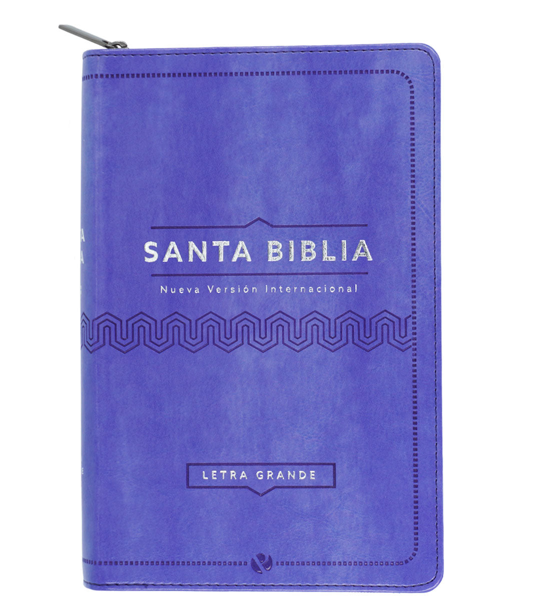 Biblia - Letra Grande - Lila - Con cierre (Zipper) – Peniel USA